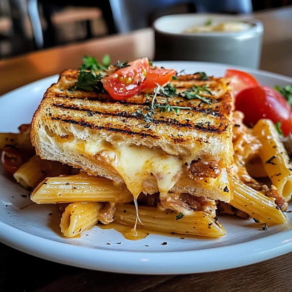 Mouthwatering Honey Pepper Chicken Panini Pasta Recipe